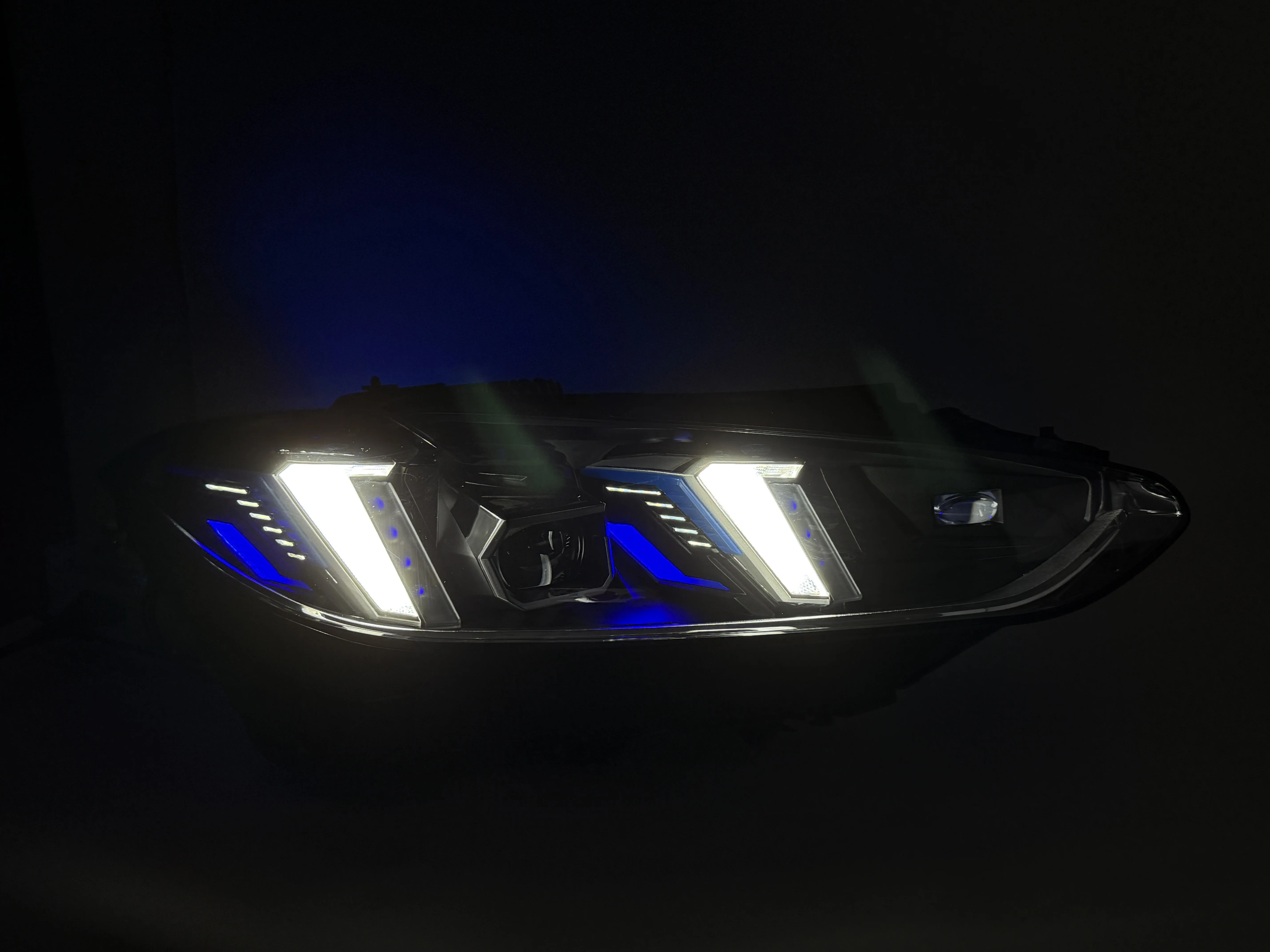White-Yellow Cobra LED Headlights for BMW G8X G80 M3 M4 | 25W 6000K ...