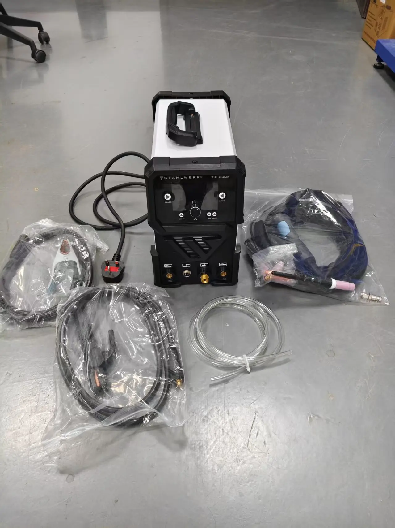 Stahlwerk Portable 2in1 TIG MMA Multi-Function Welder Machine DC TIG200 ...