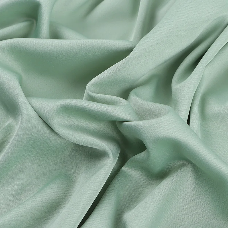 Factory Wholesale Sage Color Satin Imitation Silk Ice Fabric High ...