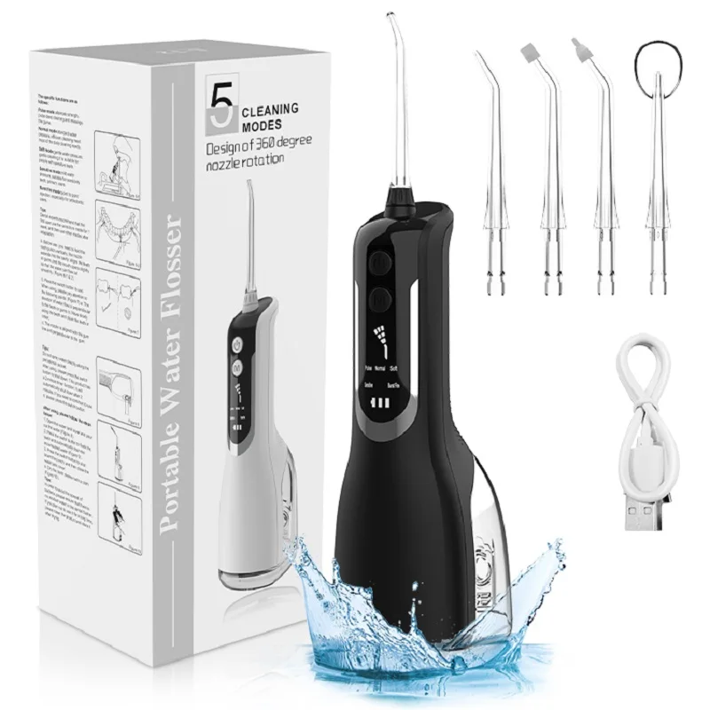 Ly L12 Oral Teeth Pick Powerful Cordless Water Flosser Pick Teeth ...