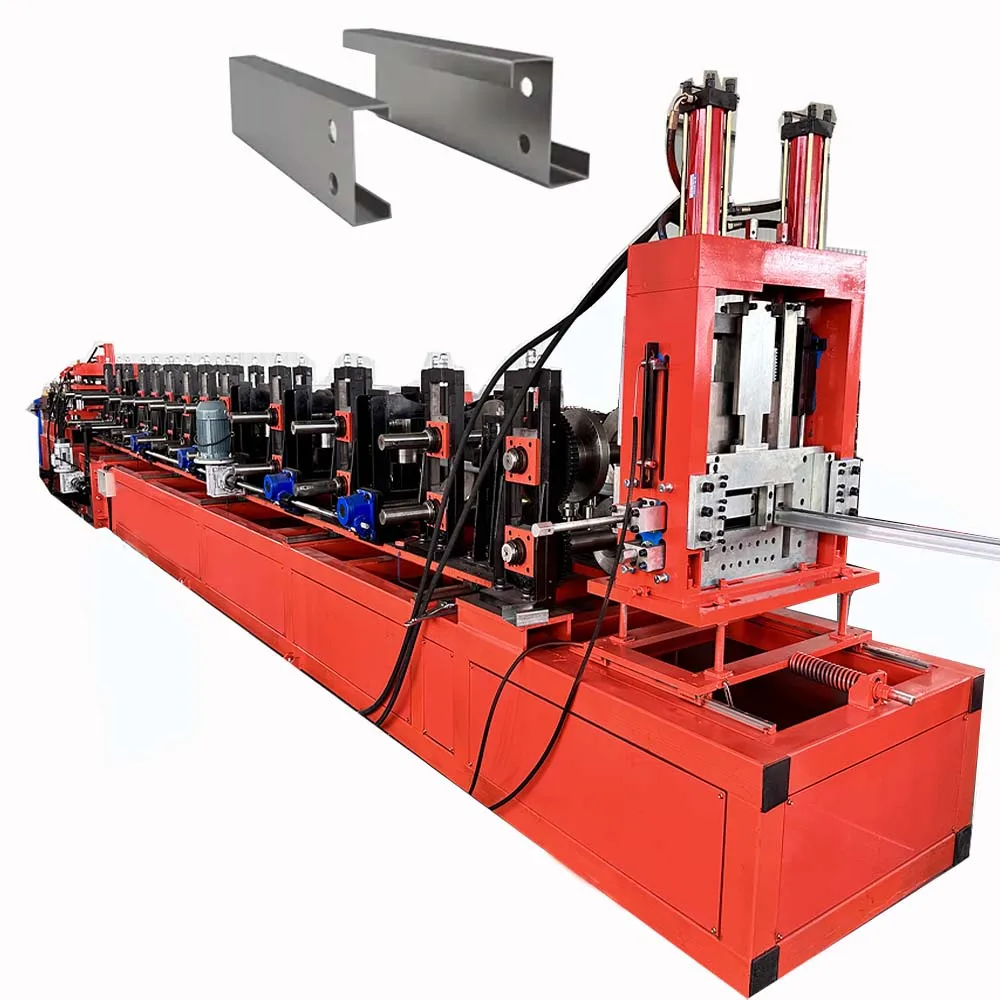 Galvanized Steel Metal Fence Roll Forming Machine With Best Price Sale - Buy Steel Fence Cold ...