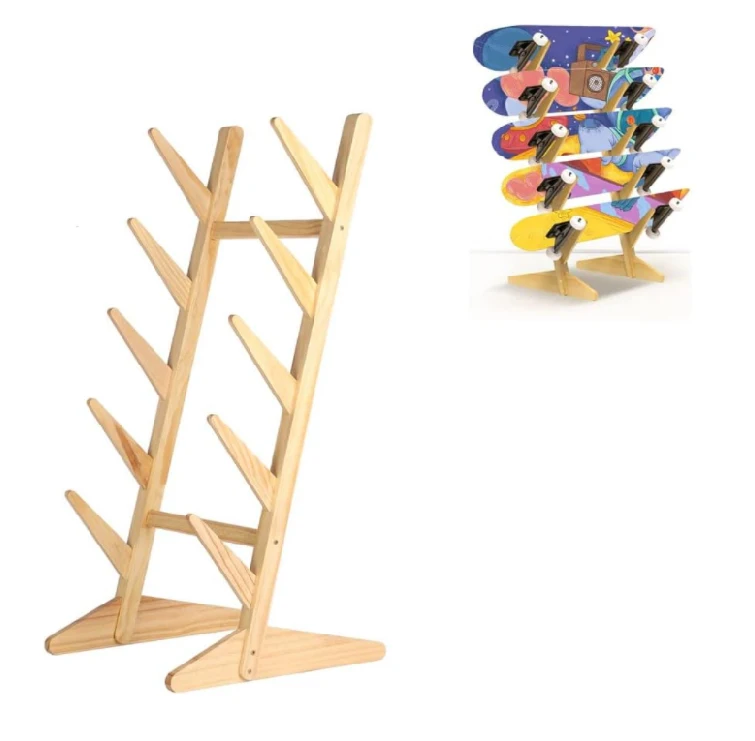 5-layer Skateboard Racks Floor Stand Skateboard Rack Suitable For ...