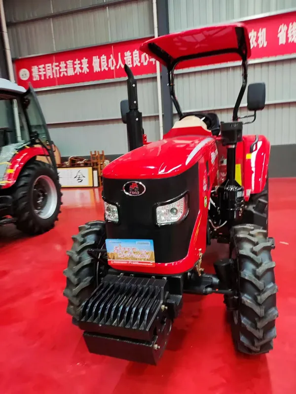 50hp Farming 4wd Tractor 4x4 Tractors With Front End Laoder And Backhoe ...