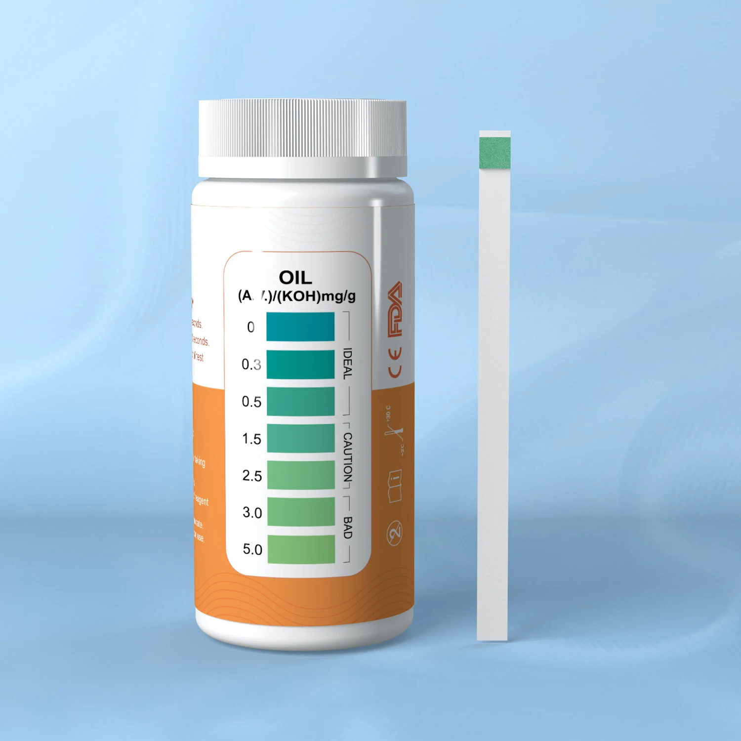 Rapid Test Kit at Home - Free Fatty Acids Fry Oil Test