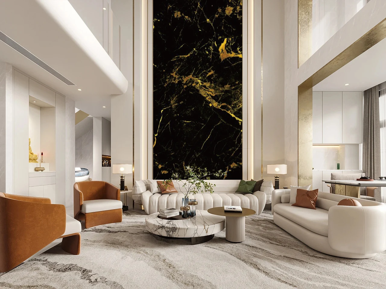 Decorative Wall Panel PVC Marble Sheet for Interior Decor