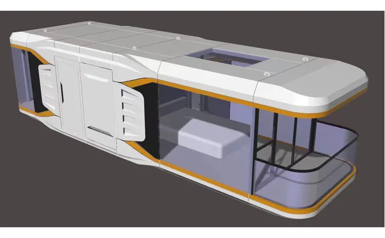 Modern Modular Capsule Tiny Container House Price Prefabricated Space ...
