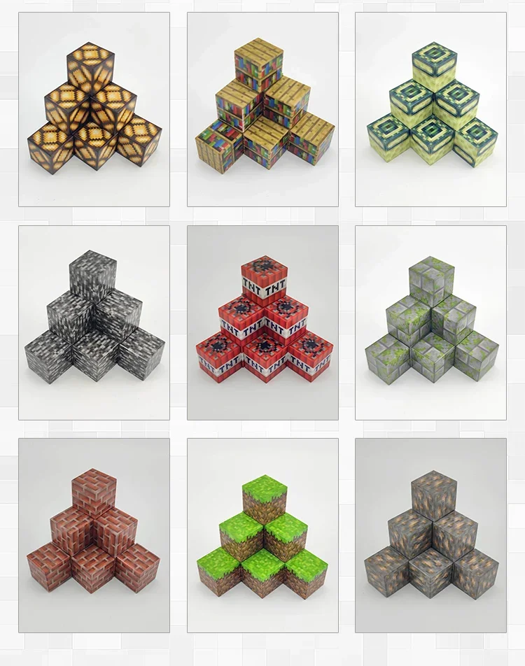 Diy Magnet Building Blocks Toys Clear Abs Magnetic 3d Building Blocks Construction Toys - Buy ...