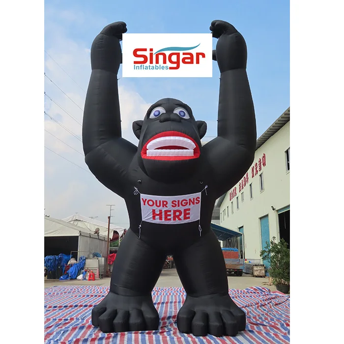 Custom Inflatable Animal - Inflatable Gorilla by SINGAR