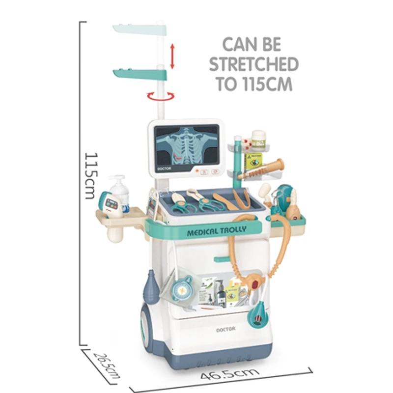 Doctor Toy Ultrasound Machine - Pretend Play Operating Table