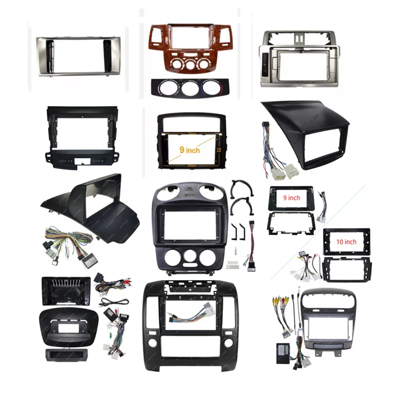 Dash Kit Android Car Radio Panel Frame For Toyota Land Cruiser 2010 ...