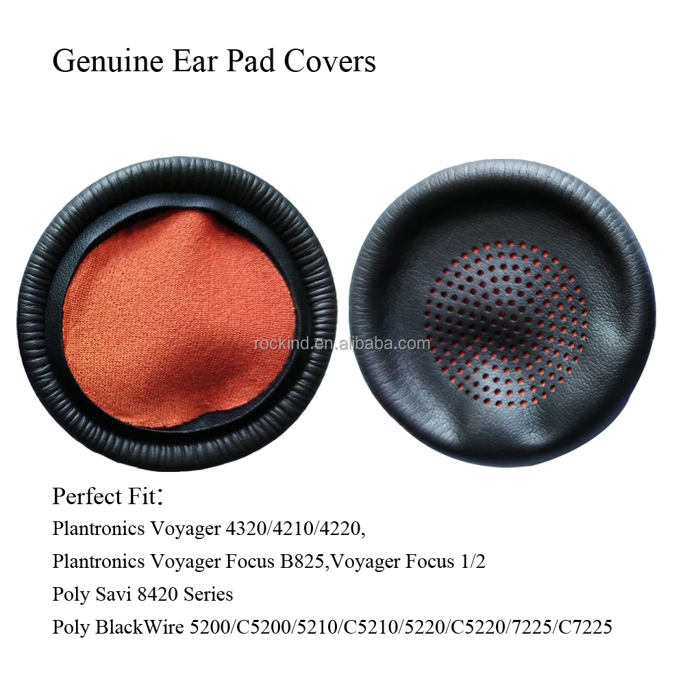 Genuine Earpad Covers for Poly Blackwire 5200 & Savi 8420