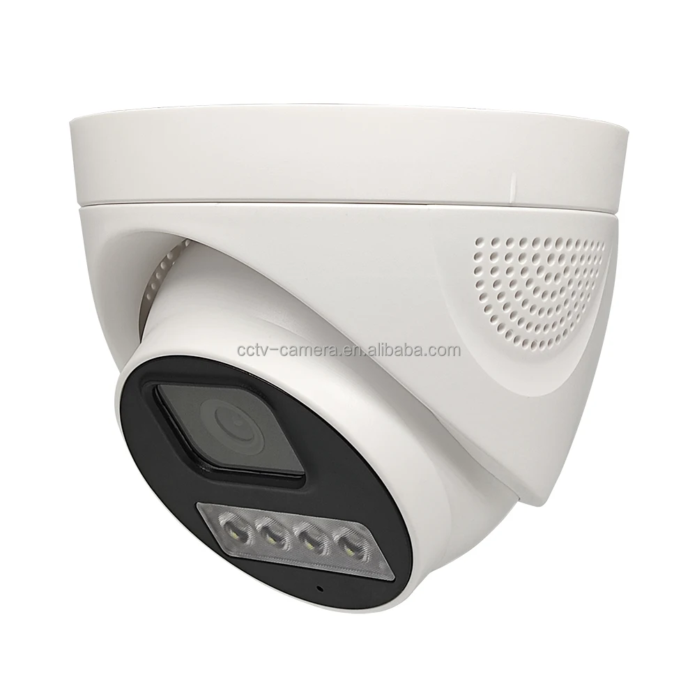 Full Color All Day and Night Warm Light Dome Camera