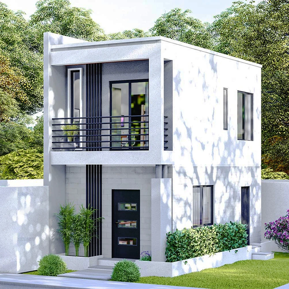 Prefab Tiny House Villa | Modern 2 Bedroom Design | Durable ...
