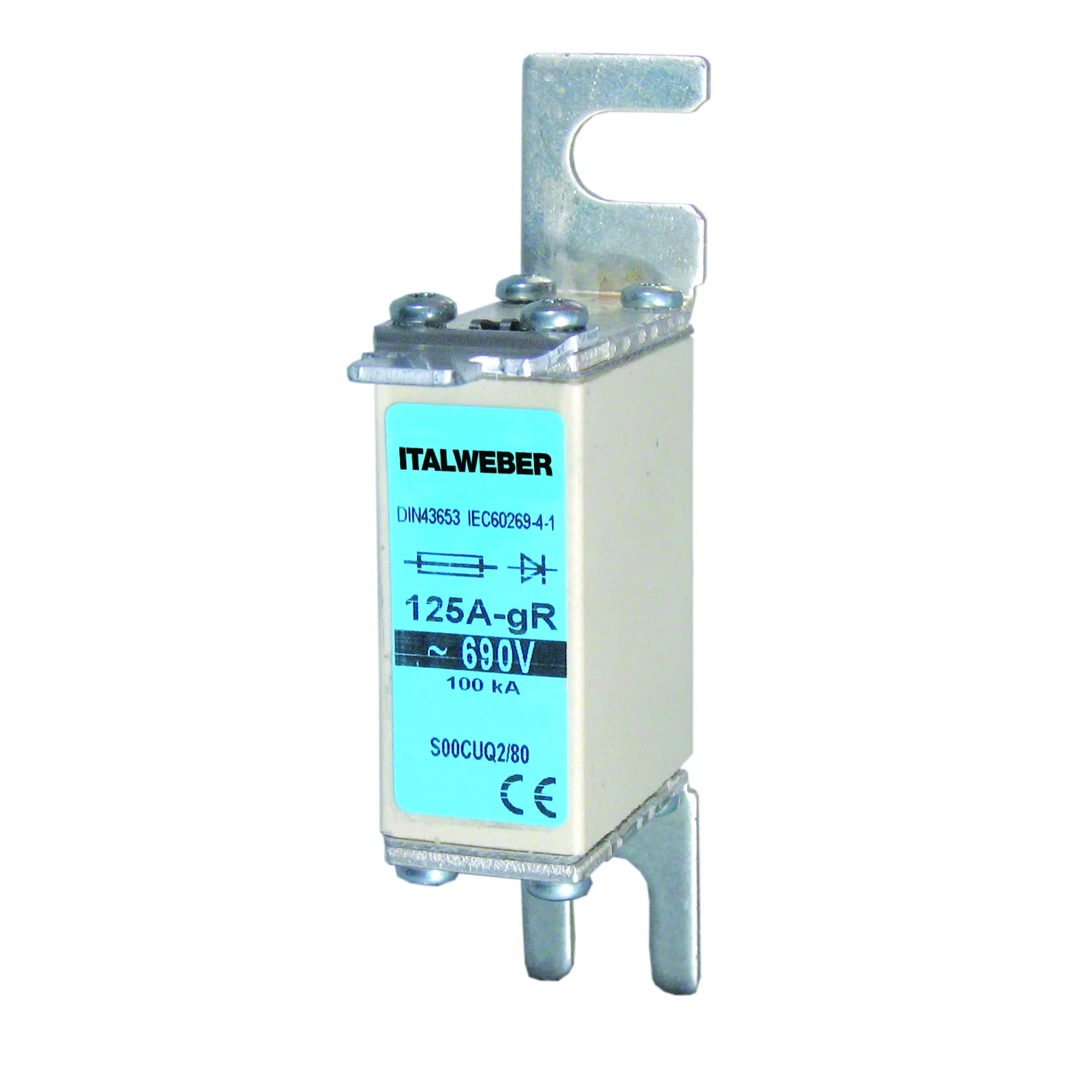 Fus NH000 E/80 GR 80A 690V High Performance Fuses & Fuseholders ...