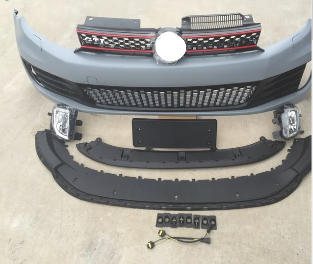 front bumper for vw golf 6 golf6 upgrade gti gtd 2008 2009 2010 2011 ...