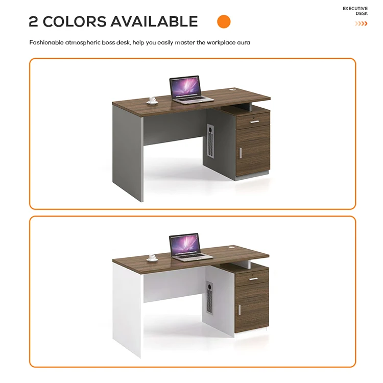 Modular Study Desk - Office Table with Drawers & Certifications