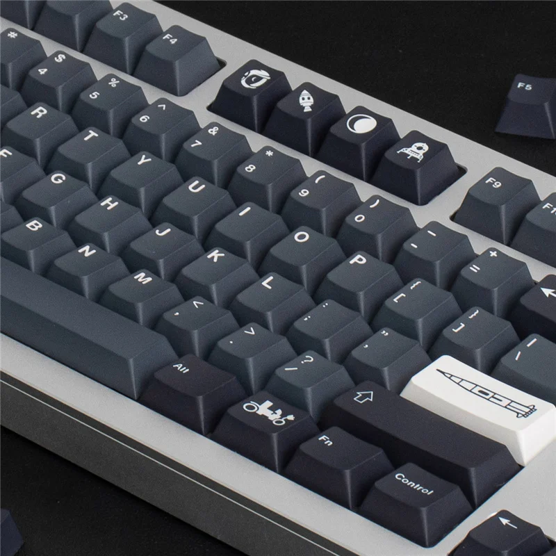 Gmk Apollo 135 Keys Cherry Profile Pbt Keycap Dye-sub English Custom ...