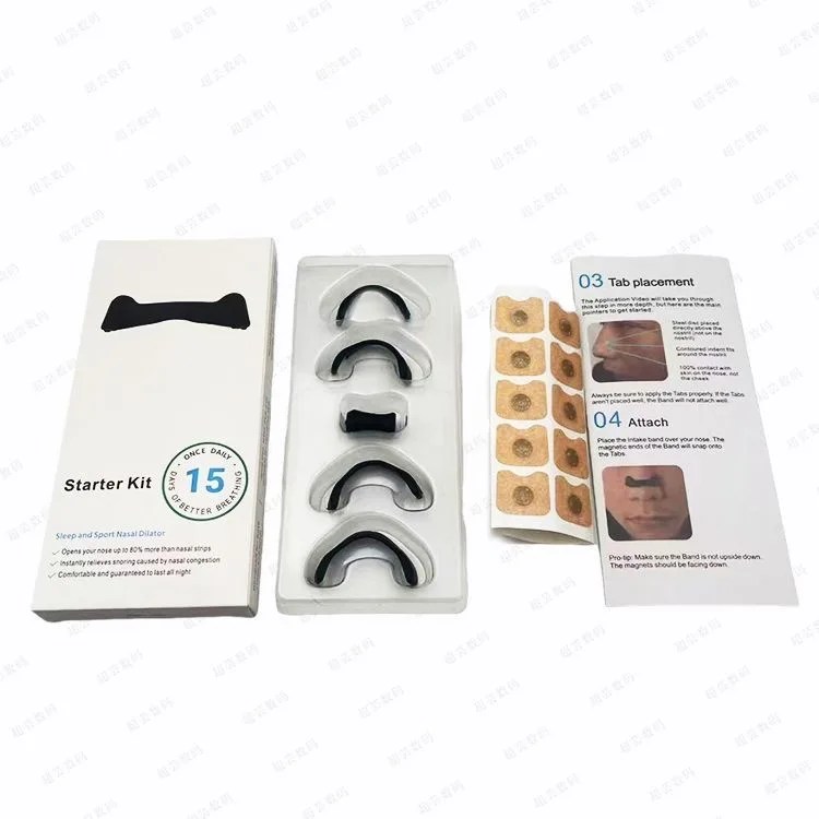Extra Strength Improve Sleep Quality Anti-snoring Breathing Magnet Nose ...