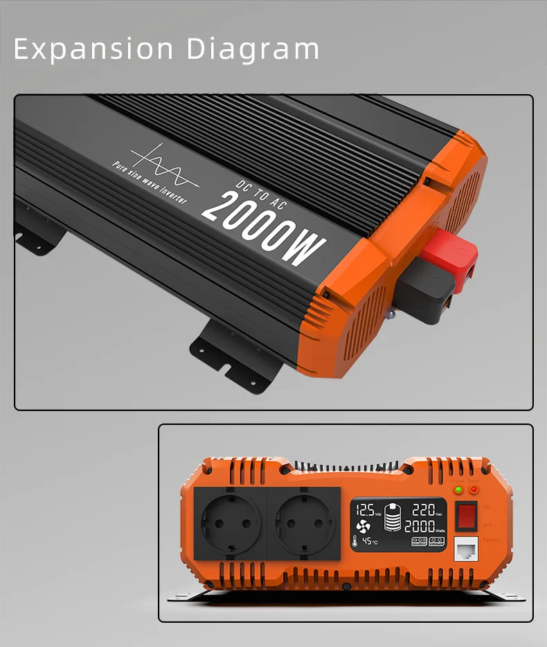 Fchao Ce Dc To Ac 12v 110v High Frequency Off Grid Tie Solar Pump ...