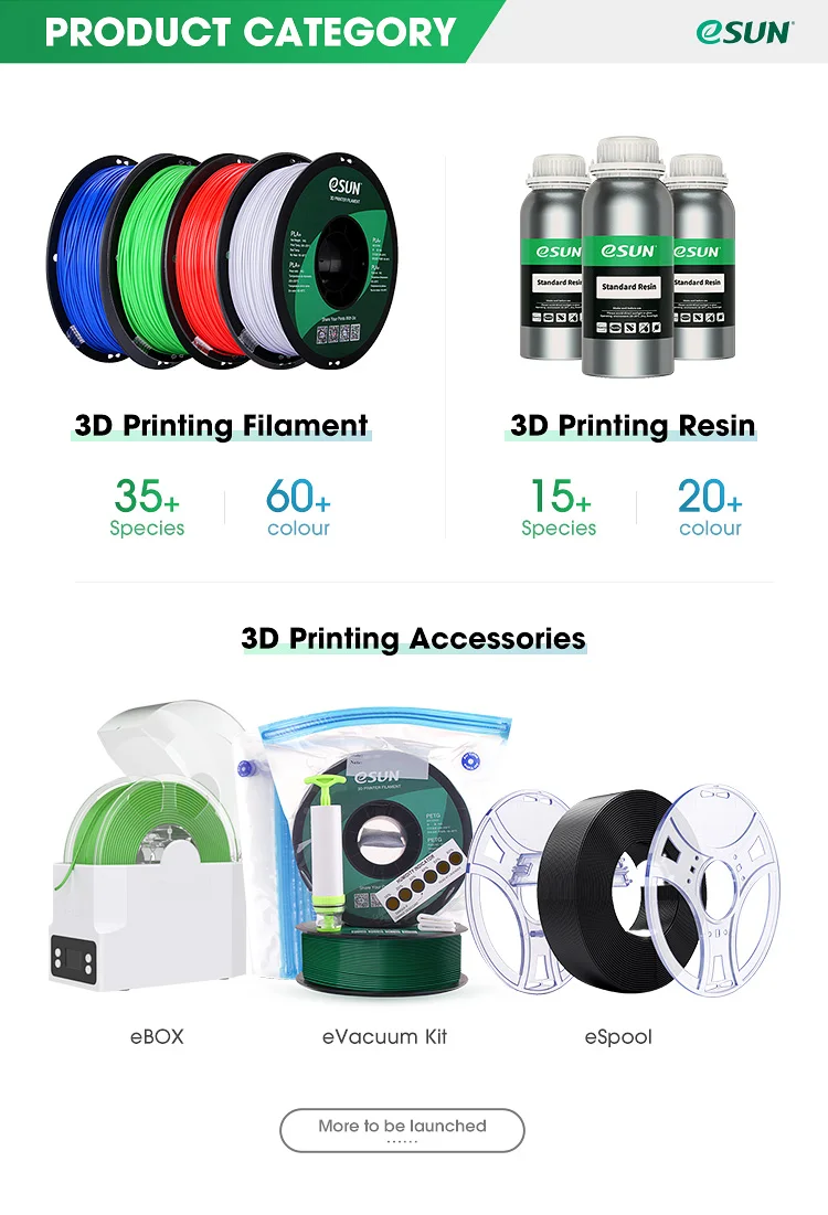 Esun PLA+ 3D Filament - High Quality, Durable, and Versatile