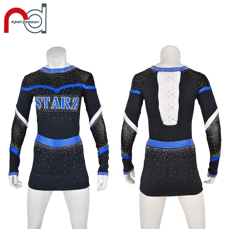 Team Cheerleading Uniforms Rhinestone Cheerleading Uniforms Design Logo ...