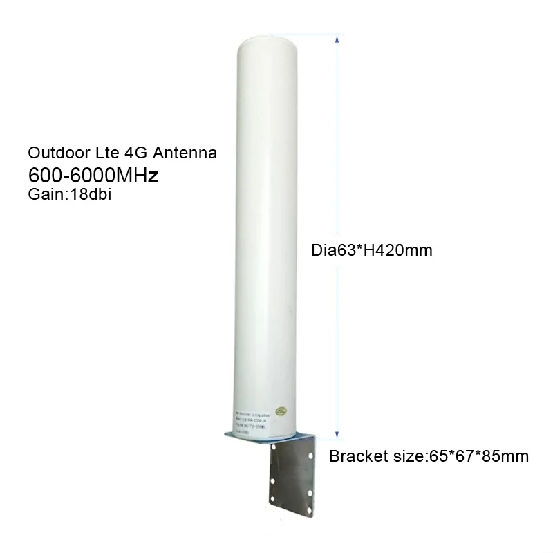 600-6000mhz 18dbi Router Antenna - Long Range Outdoor Wireless