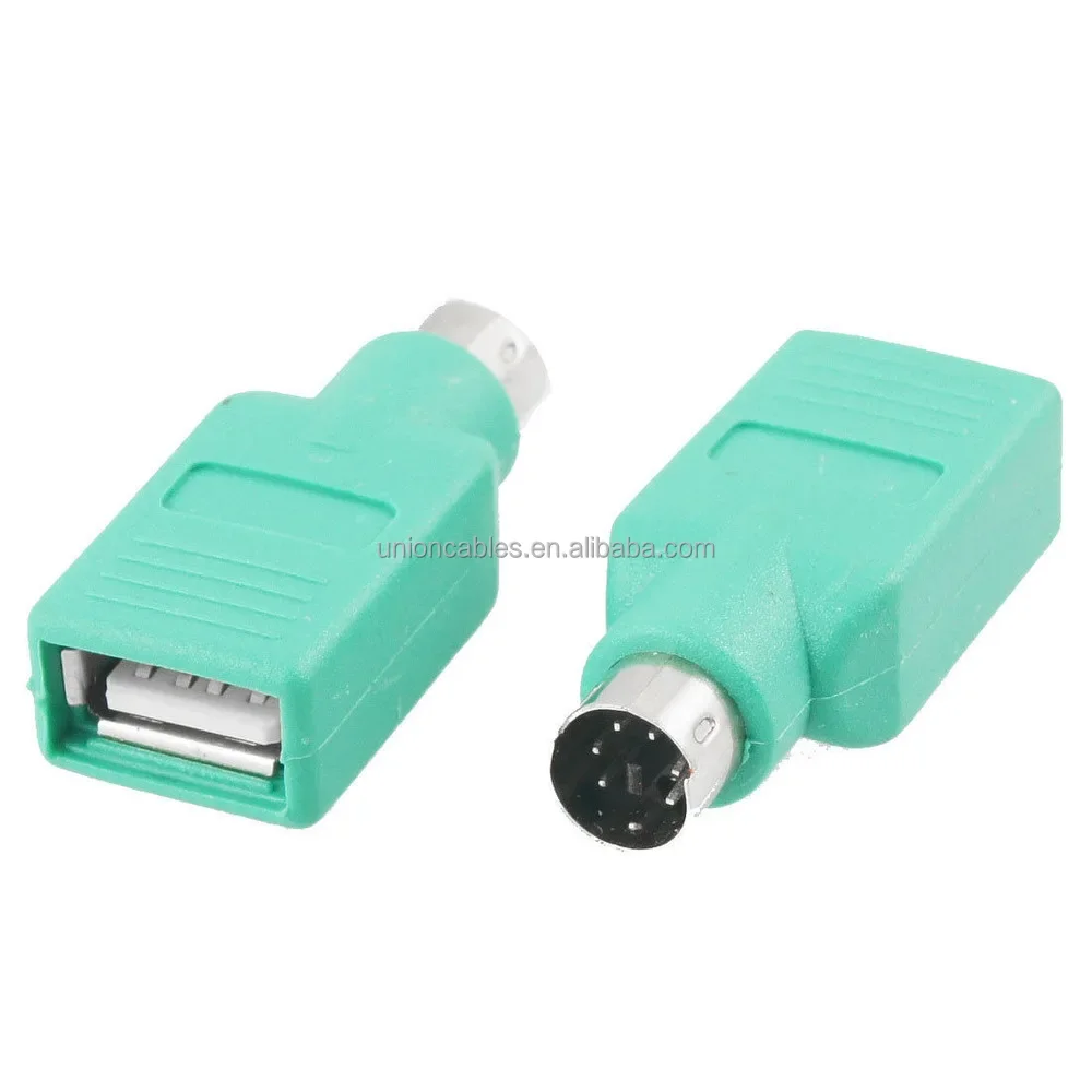 USB to PS2 Adapter USB Female to PS/2 Male Converter Adapter for Mouse ...