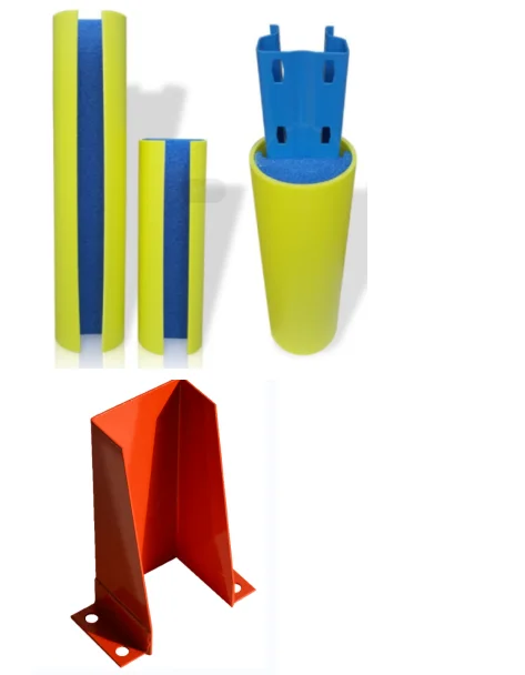 Guard Barrier For Pallet Racking Upright Frame - Buy Racking Frame ...