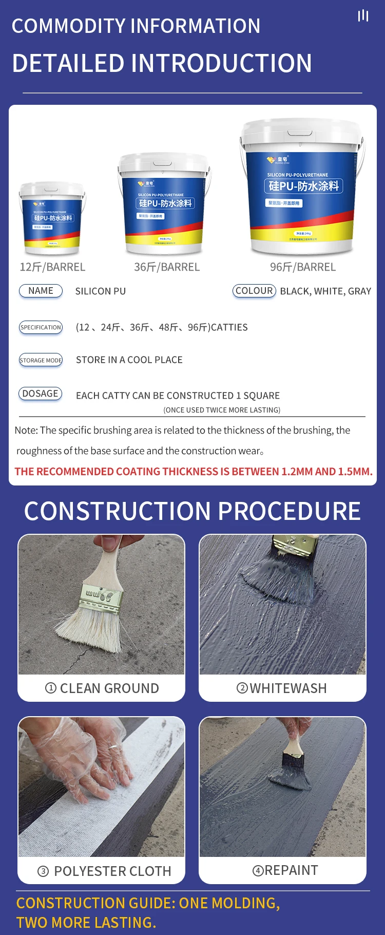 Roof Waterproofing And Leak Repair Material Crack Repair Leak Sealing ...