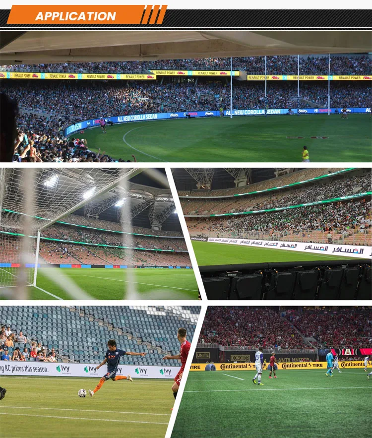 Giant Football Field Perimeter Stadium Banners Panel Outdoor High ...