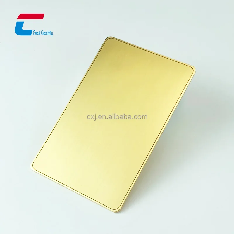 Custom Super Narrow Metal Nfc Business Card Ntag 213 215 216 Nfc Blank ...
