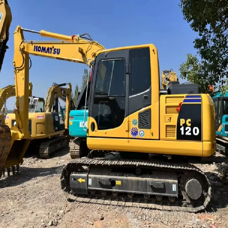 Used Komatsu PC120-8 Excavator 12T Construction Digger Machinery ...