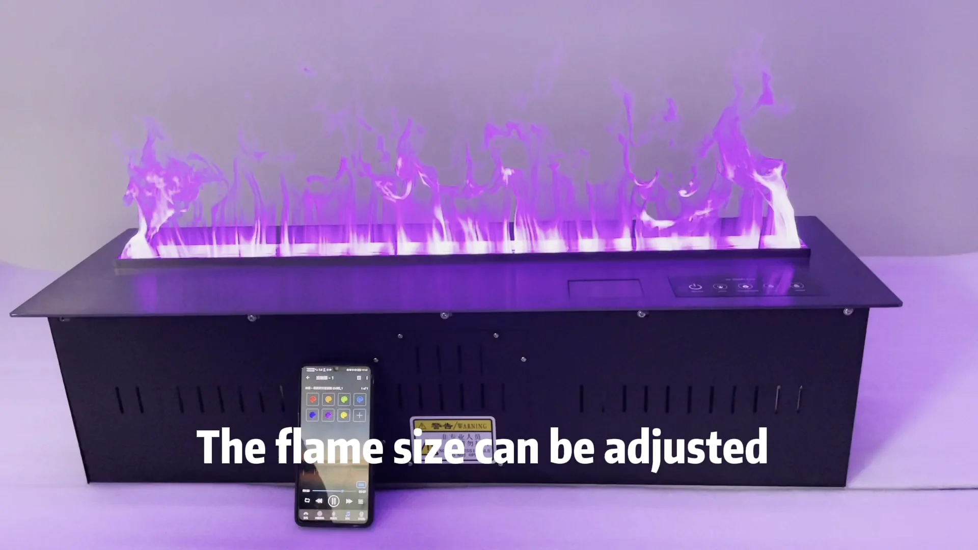 0.8m/1m/1.2m/1.5m/1.8m/2m Water Vapor Fire 3d Steam Fireplace - Buy 8dm ...