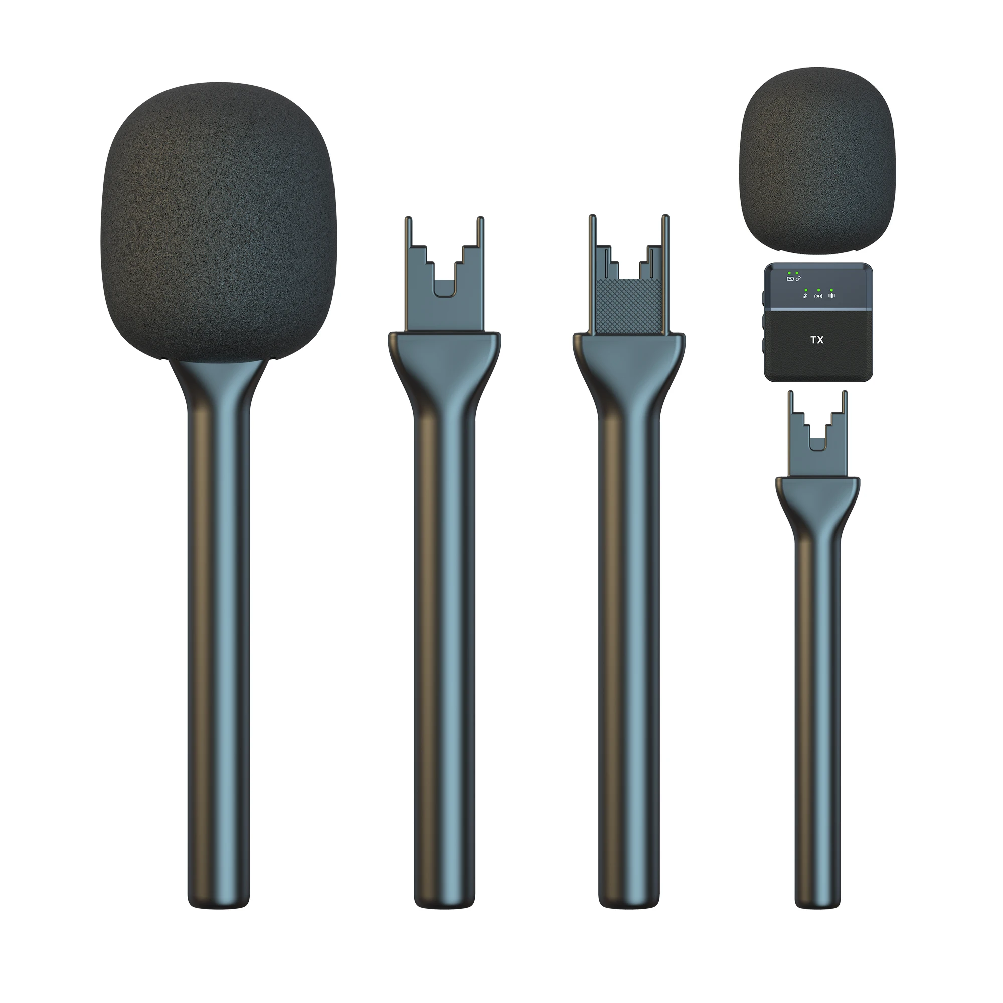 Handheld Microphone - Noise Cancelling & Portable Transmitter