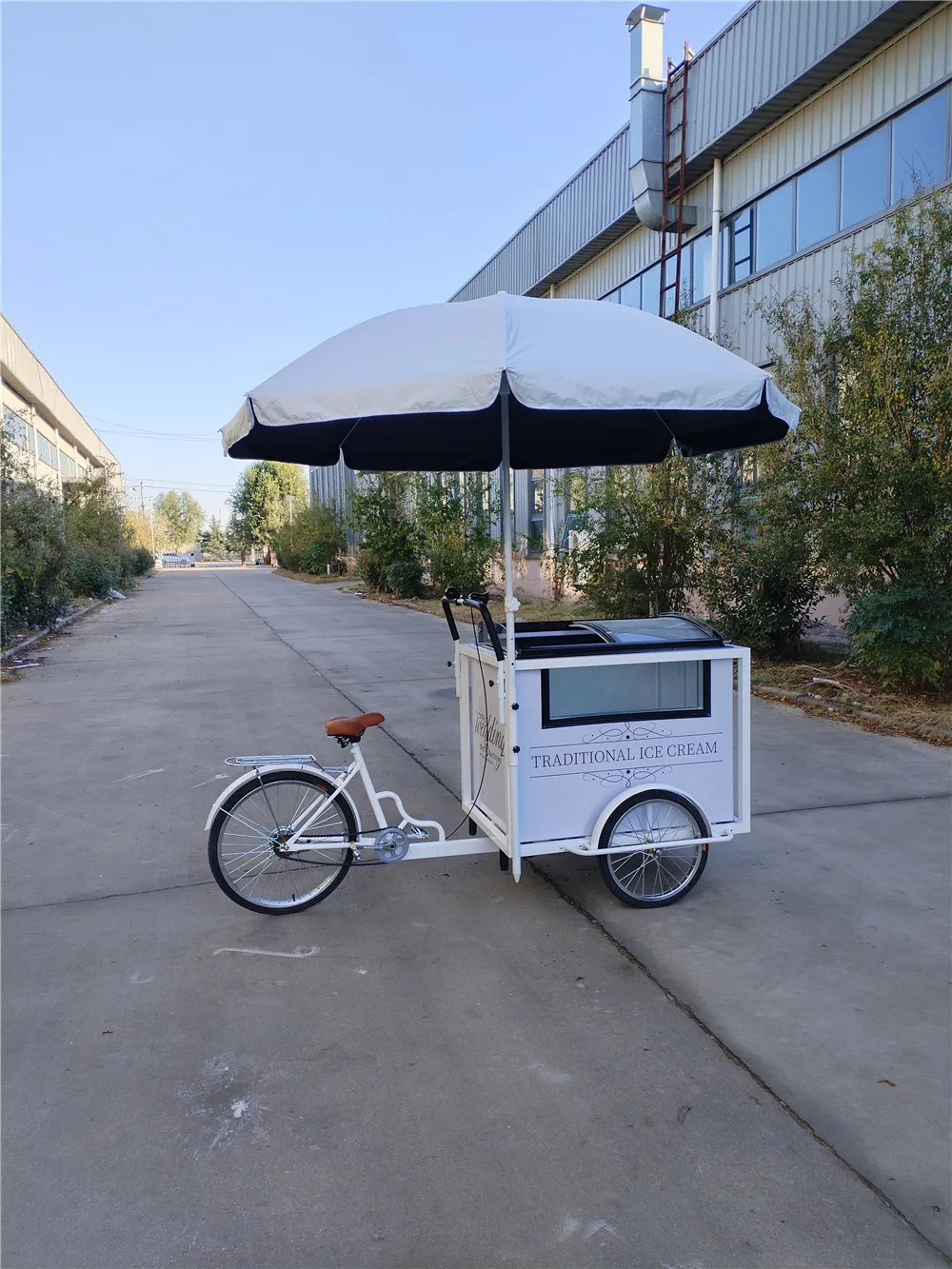 Ice Cream Tricycle with Freezer for Sale | Commercial Ice Cream Cart ...
