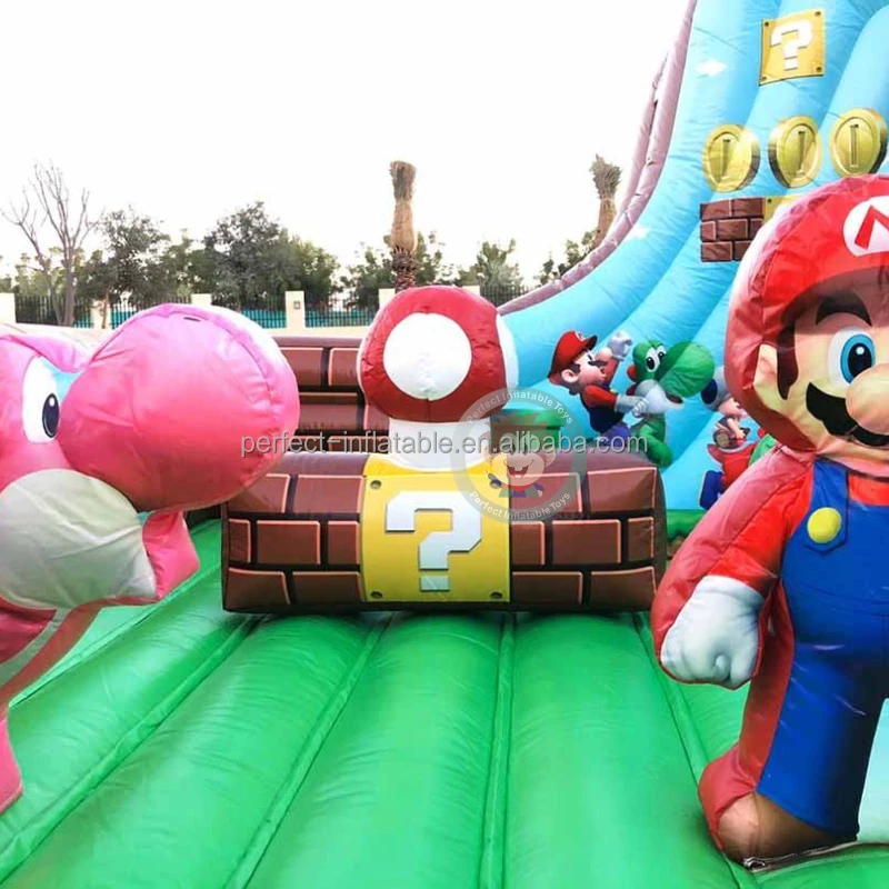 Best Quality Inflatable Bounce Playground Mario Bros Inflatable ...