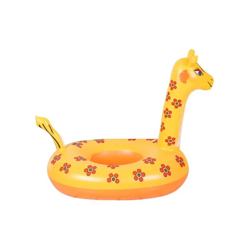 Factory Wholesale Unicorn Duck Kids Swim Ring With Handle Inflatable ...
