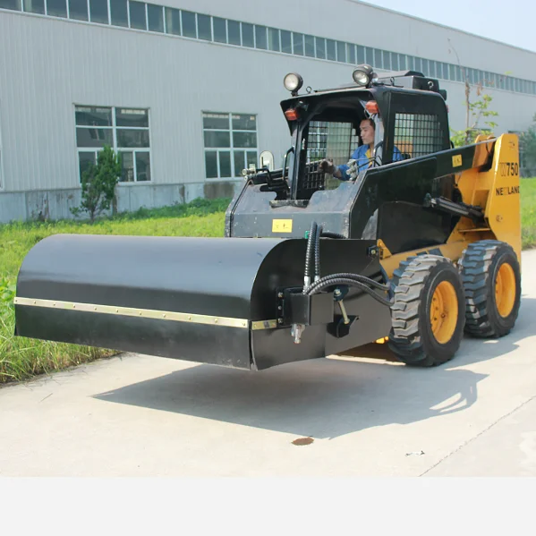 Road Pick up Sweeper Broom with Bucket Skid Loader Attachments