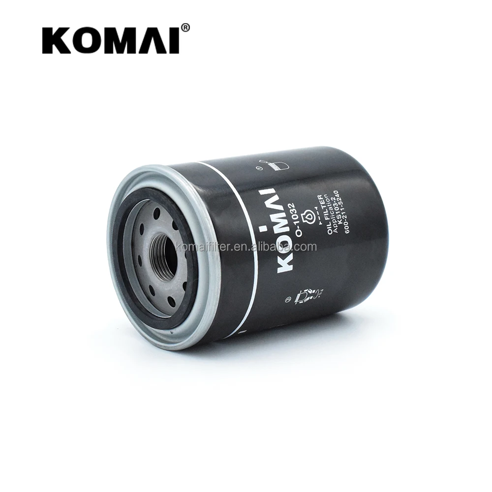 Oil Filter KS103-2 for Komatsu PC60-7 Excavator - 99.9% Filtration Accuracy