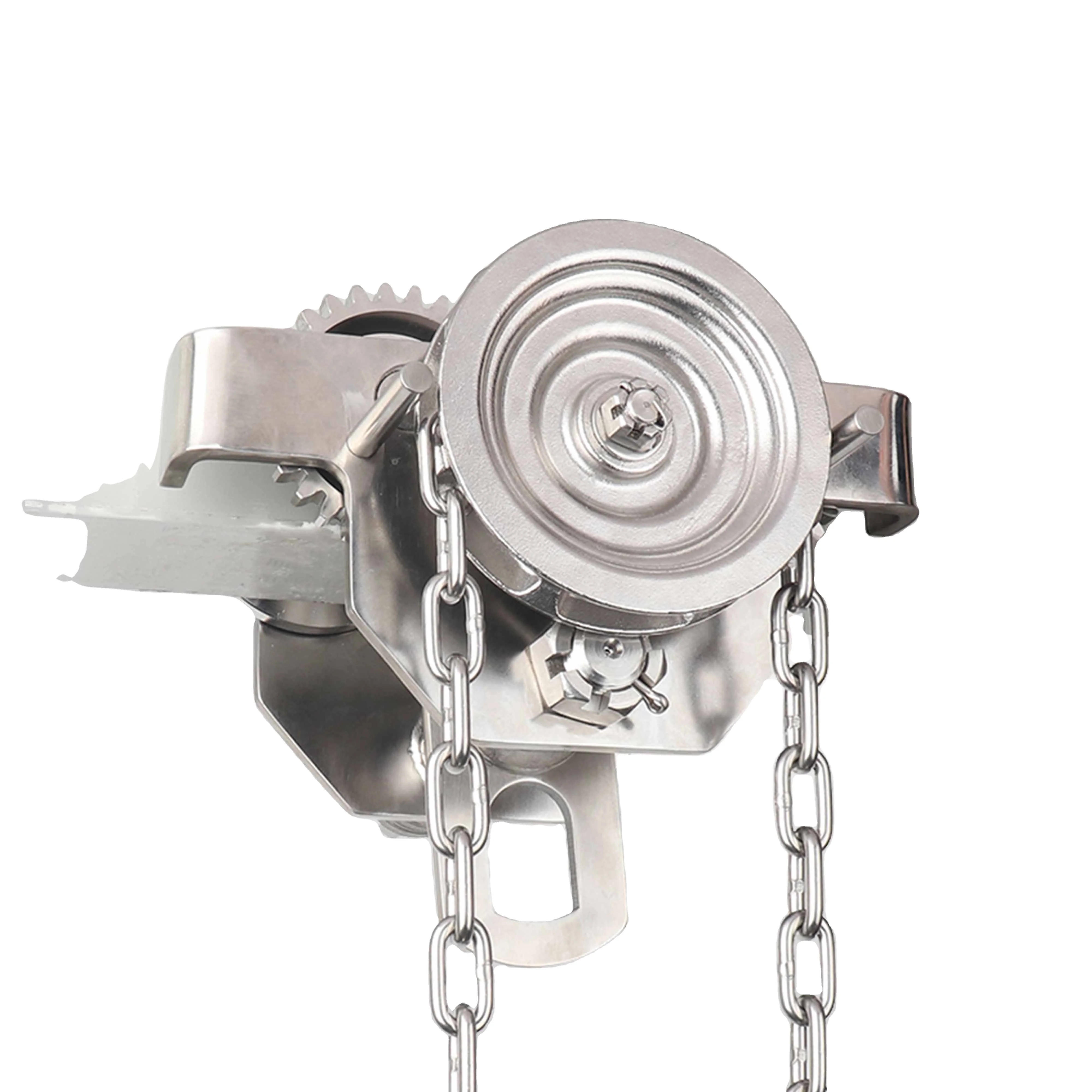 1 tons Hand pulled trolley GTS type stainless steel Hoist Trolleys for ...