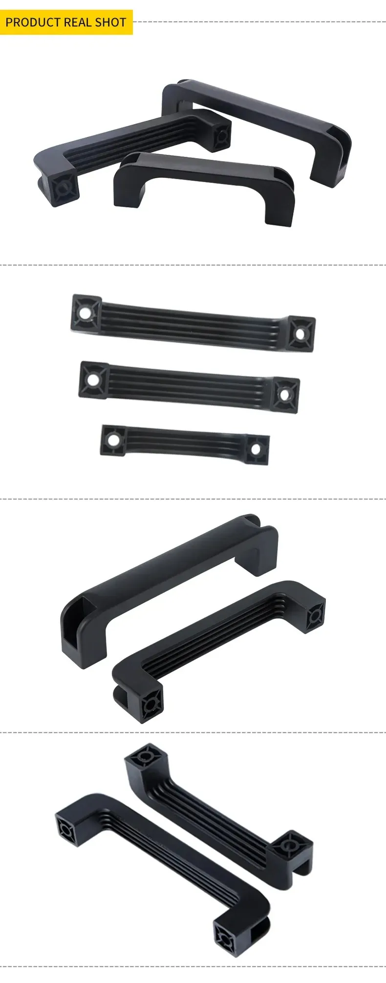 Industrial Pull Handle Black Door Handle Modern Furniture Bakelite ...