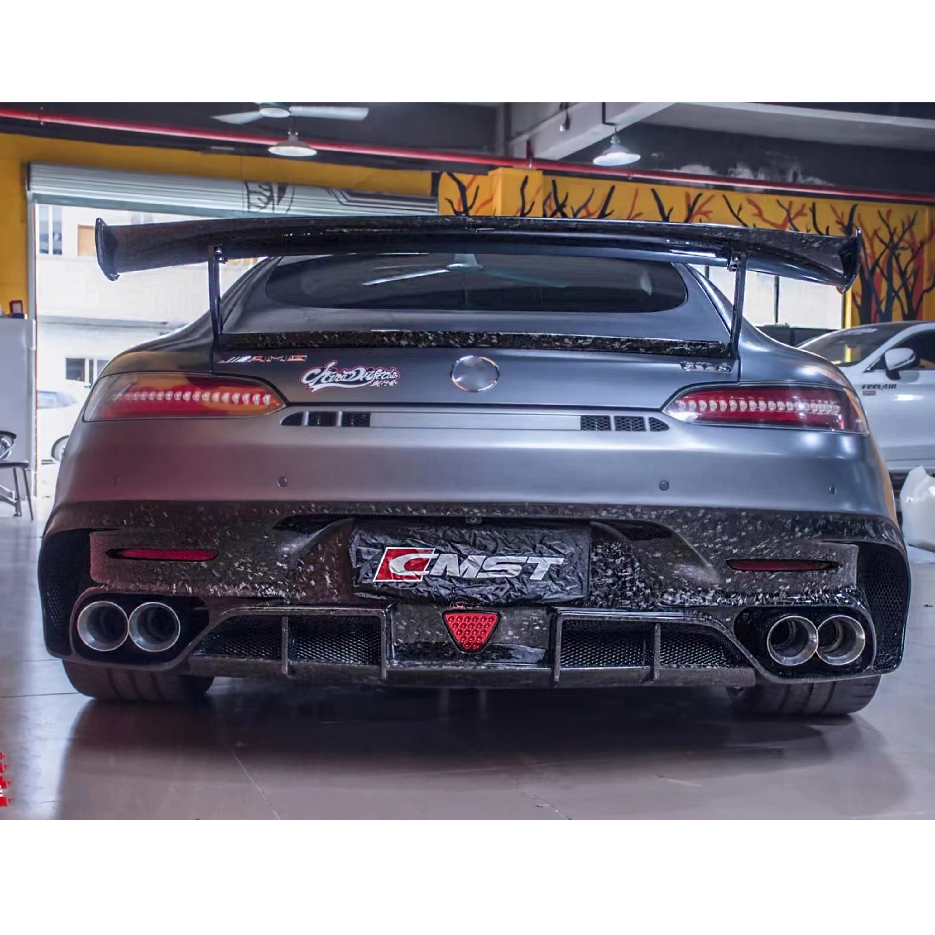 Black Series Style Body Kit For Mercedes Benz Amg Gt Pp Material Front ...