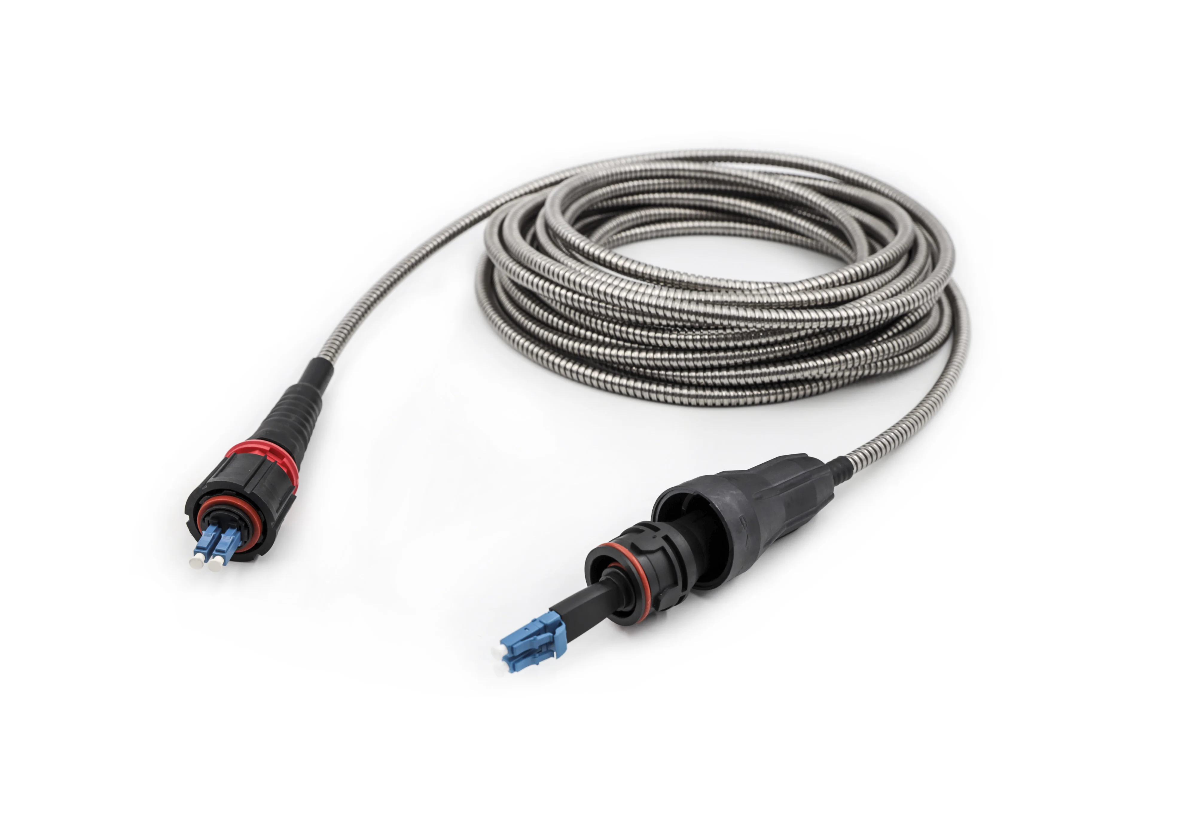 5g Flx To Lc Waterproof Outdoor Full Armored Cpri Cable Fiber Optic ...