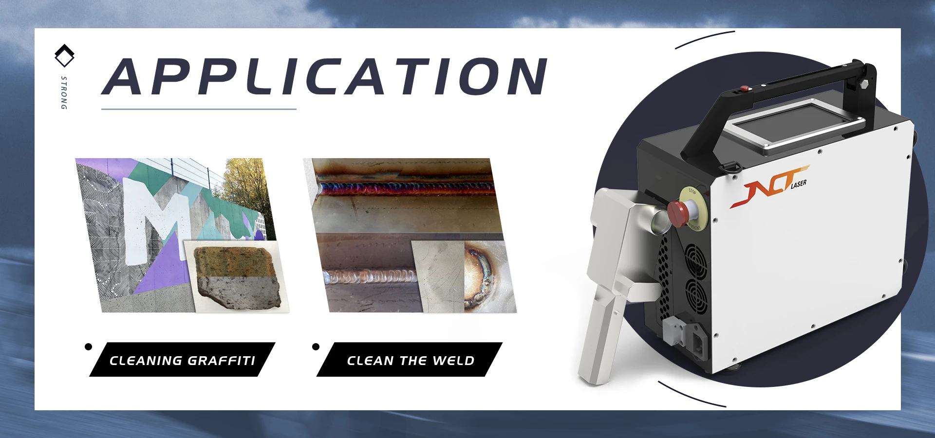 Backpack Portable 2022 New 50w 100w Laser Cleaning Machine