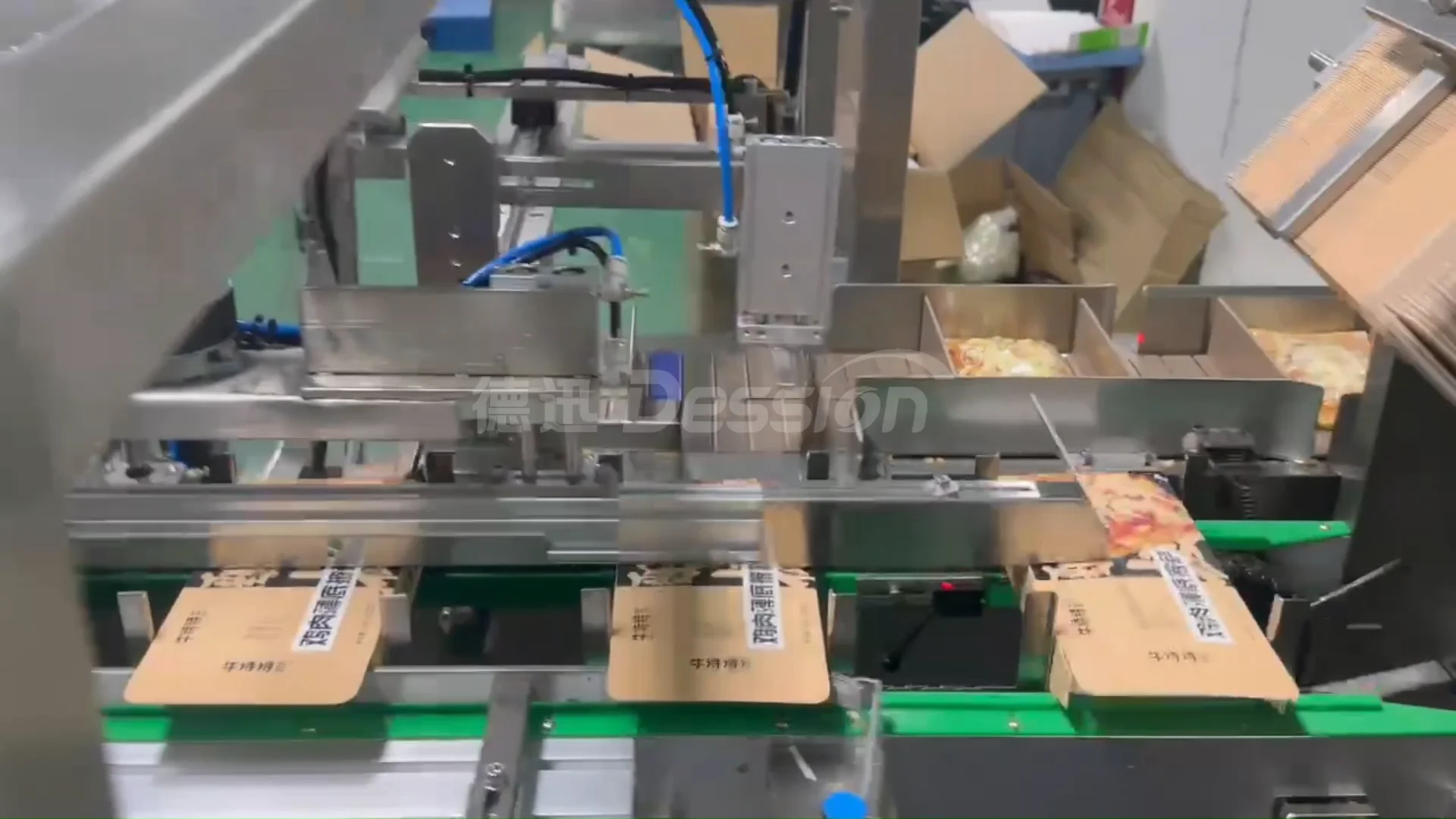 Automatic Frozen Food Meat Patty Cartoning Machine Beef Burger Patty ...