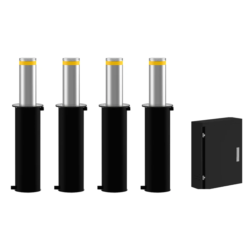 Hydraulic Retractable Steel Rising Parking Bollards
