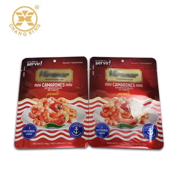 High Temperature Aluminum Foil Tuna Retort Pouch Bag Food Grade Retort ...