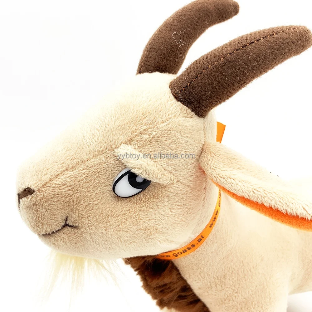 Wholesale Plush Animal Doll Goat Cute Goat Plush Toy Soft Goat Plush ...
