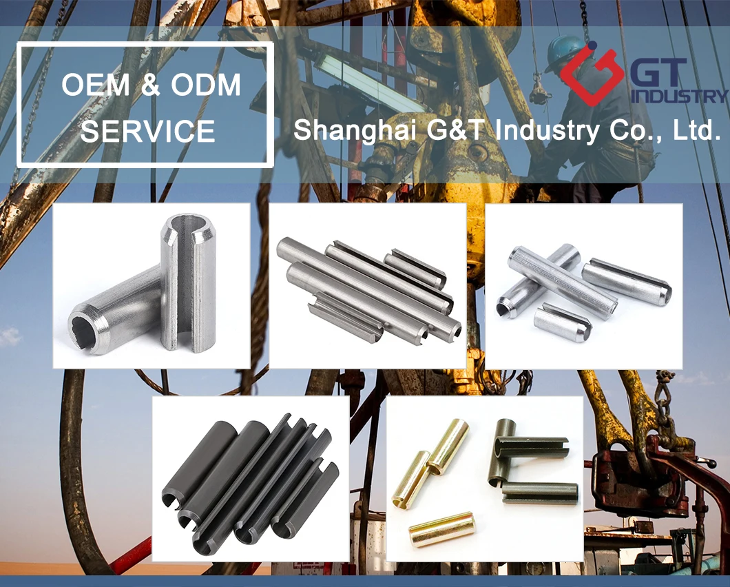 Steel Black Slotted Split Spring Dowel Lock Pin Iso8752 8x50 - Buy ...