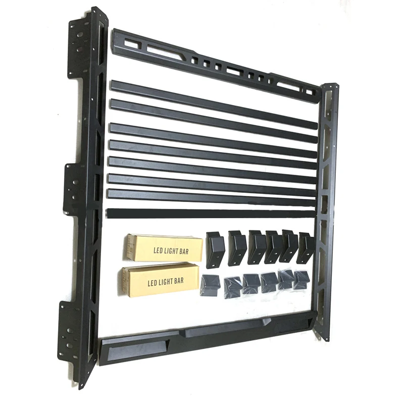 Roof Rack Cargo 4x4 Basket Luggage Aluminum for Suzuki Jimny Iron ...